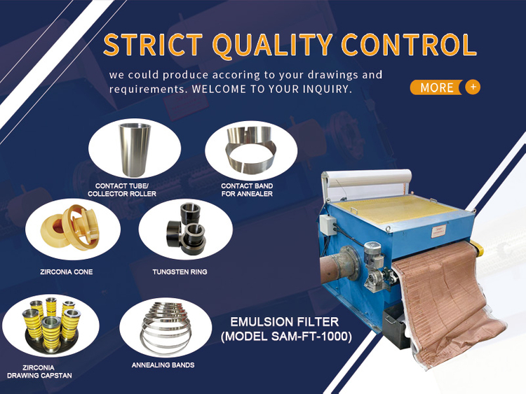 Annealer Contact Band, Contact Tubes, Annealer Tubes, Annealing Bands ...